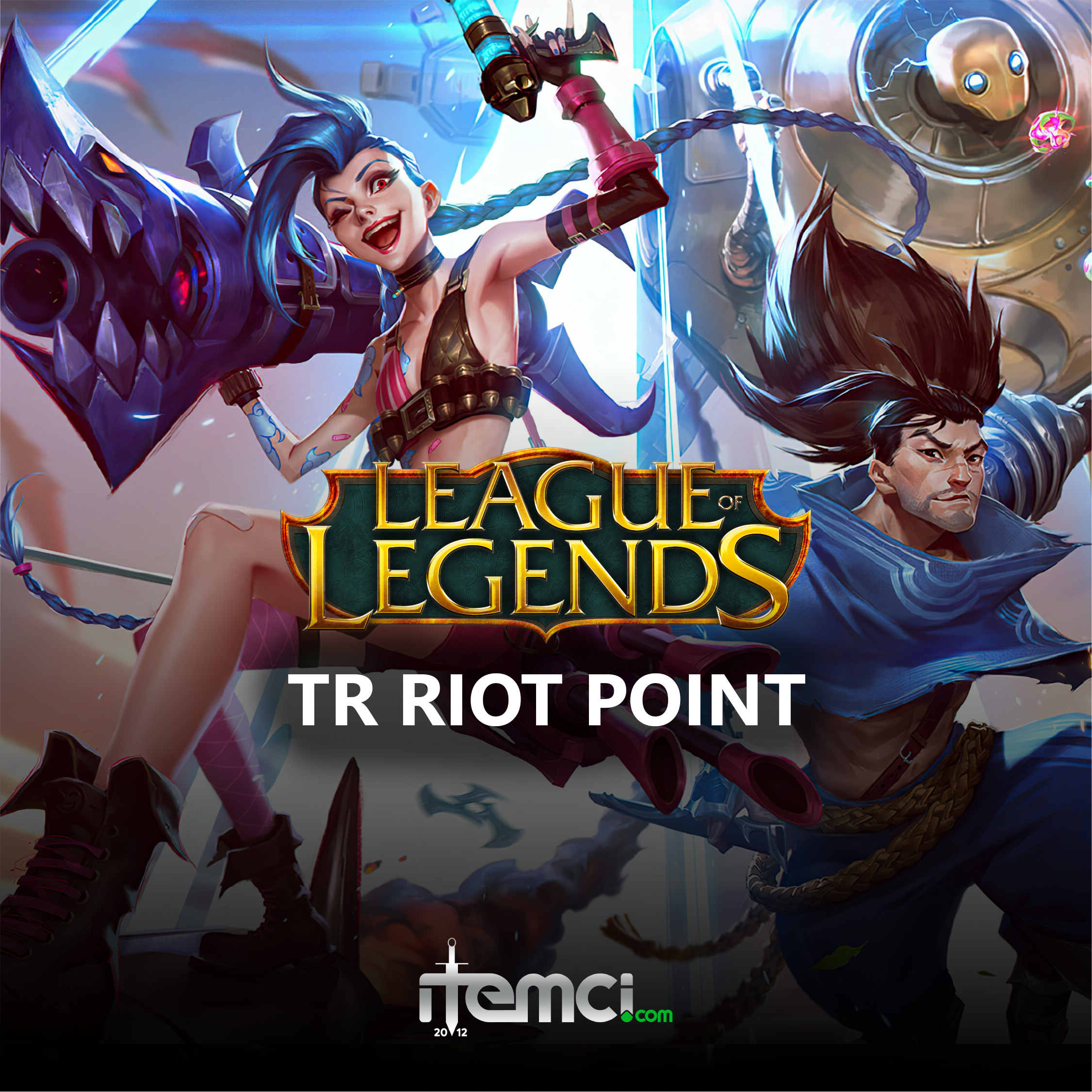 League Of Legends 1380 Riot Points - TR - Metin2 İtem/Yang, Karakter ...