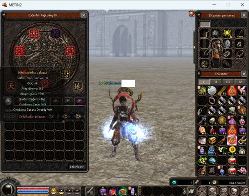 95 LVL ITEMLI - MITSI MAT SETLI NINJA - Metin2 İtem/Yang, Karakter ...