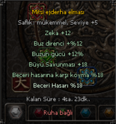 61 LVL 5P MÜKO PANEL BİYO BİTİK AURA MEVCUT - Metin2 İtem/Yang ...
